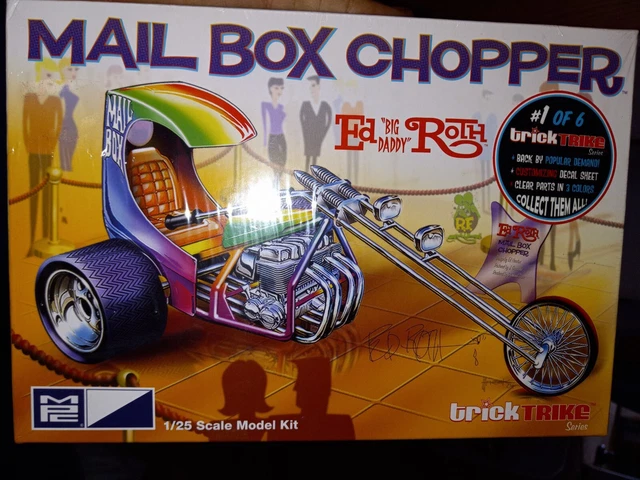 SKILL 2 MODEL Kit Mail Box Chopper Trike (Ed "Big Daddy" Roth's) "Trick ...