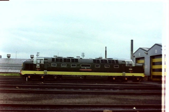35MM RAILWAY COLOUR Negative Deltic D9000 at Haymarket Depot £1.95 ...