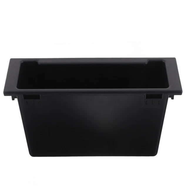 SINGLE DIN CAR Stereo Radio Storage Box Dash Trim CD Player Holder Auto ...