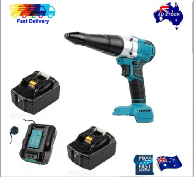 STAINLESS STEEL POP Rivet Gun For Makita 18V Brushless Li-ion Battery ...