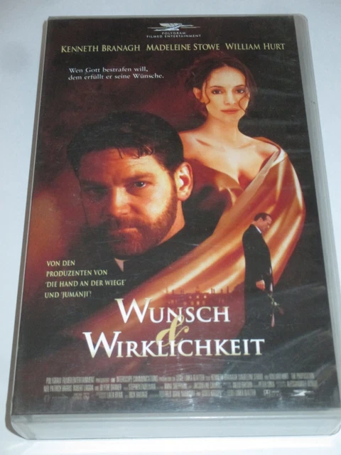 POLYGRAM - WUNSCH & Wirklichkeit - VHS/Drama/Kenneth Branagh/Madeleine ...