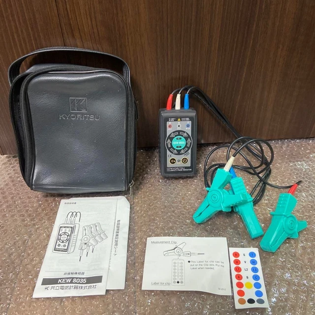KYORITSU ELECTRIC METER Non-Contact Phase Detector KEW8035 Japan $129. ...