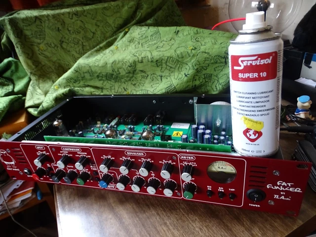 TLA FATMAN FAT Funker Valve preamp/compressor/EQ for guitar .With ...