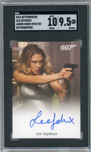 2017 RITTENHOUSE JAMES Bond Archives Lea Seydoux Full Bleed autographe ...