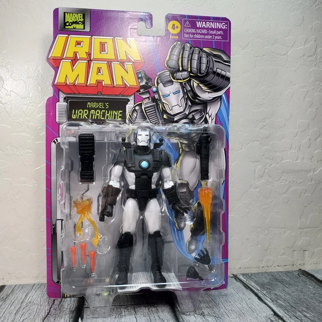 HASBRO MARVEL LEGENDS Iron Man Retro War Machine 6" Action Figure New ...