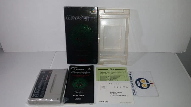 140-11 SUPER NINTENDO Snes Famicom Sfc Wizardry Japan EUR 12,00 ...