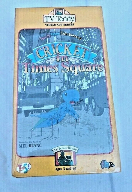 CRICKET IN TIMES SQUARE-TV Teddy Rare VHS-Yes!-f.h.e.-Mel Blanc-RARE £9 ...
