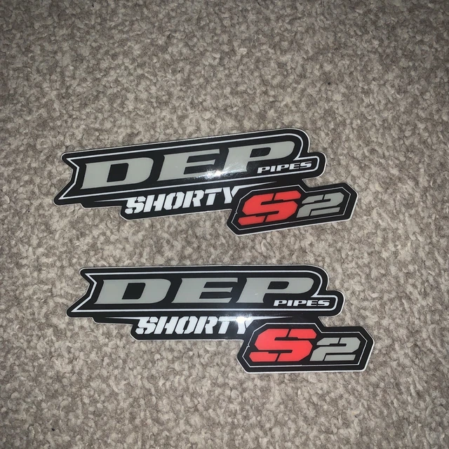 GENUINE DEP SHORTY S2 Exhaust Decal £3.89 - PicClick UK
