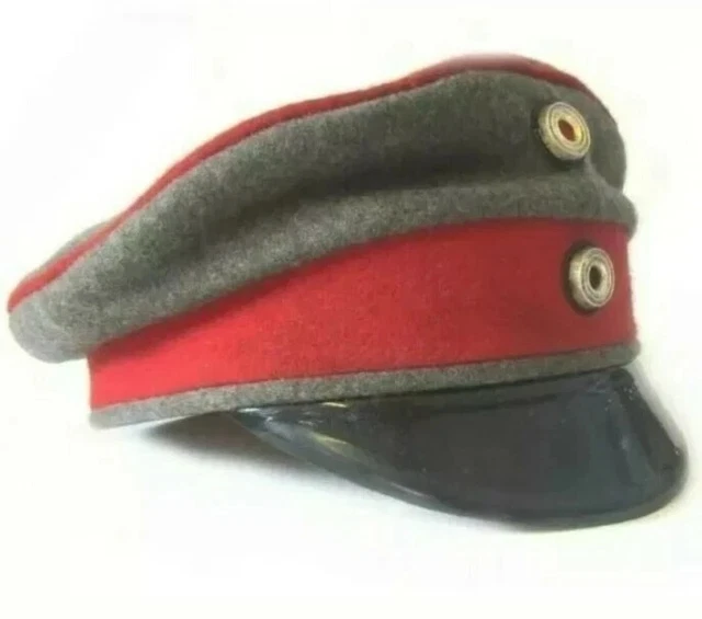 WW1 GERMAN IMPERIAL prussian crusher cap Replica all sizes available £ ...