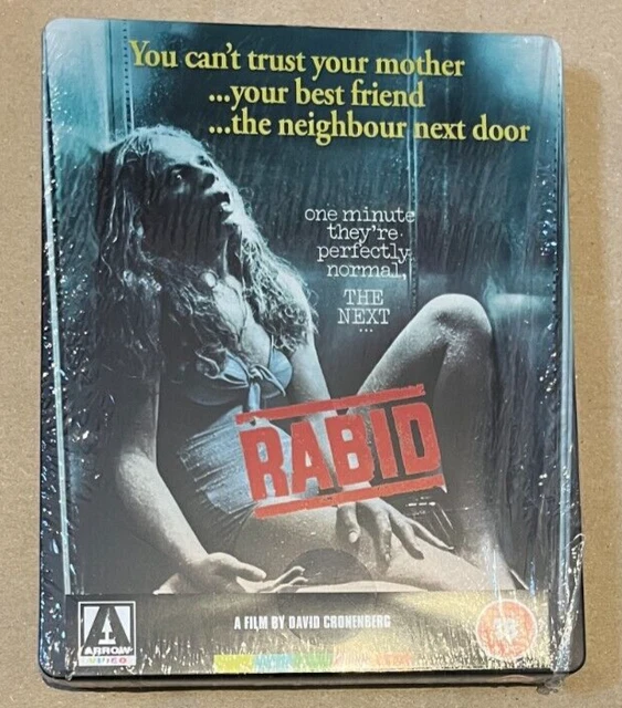 RABID (DAVID CRONENBERG) Arrow 2 Disc Blu Ray + DVD Limited Ed ...
