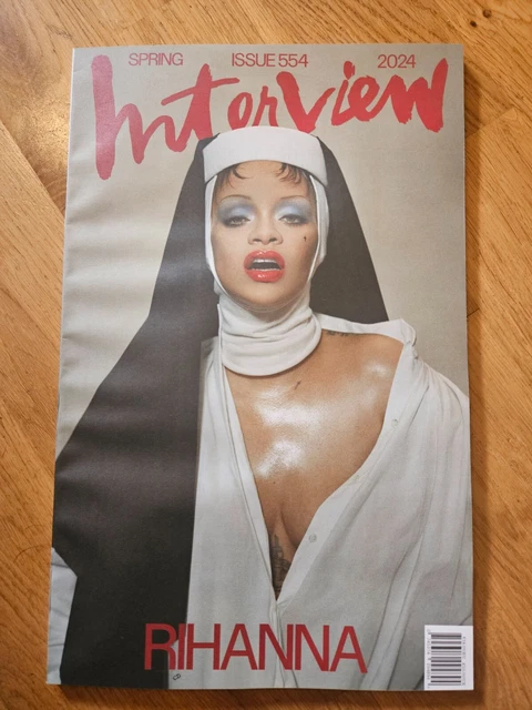 RIHANNA - INTERVIEW Magazine - Spring 2024 - Issue 554 - BRAND NEW £21.52 - PicClick UK