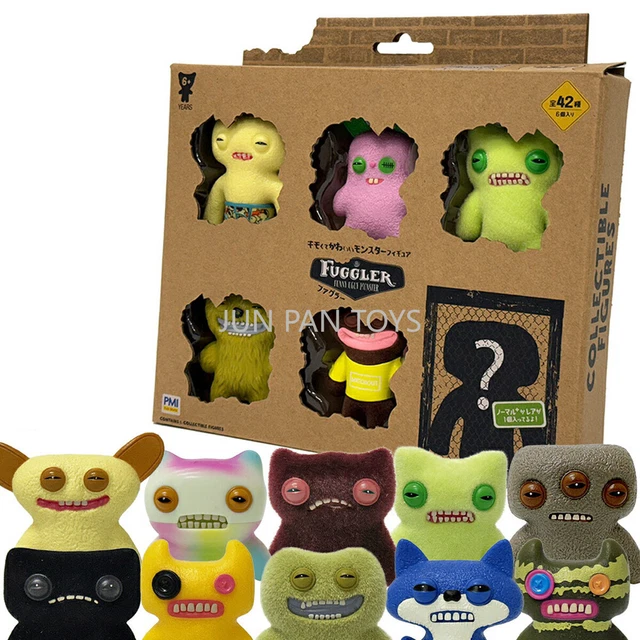 FUGGLER FUNNY UGLY Monster Collectible Figures 6 Piece Set Surprise ...