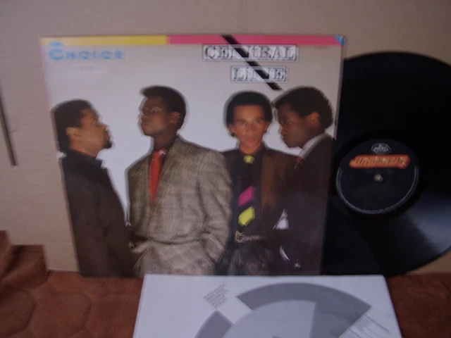 CENTRAL LINE -CHOICE Orig Mercury MERL 33 '84 Promo LP UK 80s FUNK SOUL ...