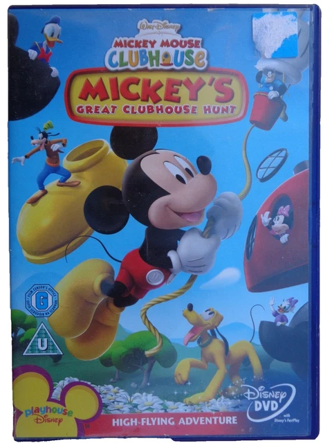 Mickey Mouse Clubhouse Mickeys Great Clubhouse Hunt Dvd 2007 £099 5968