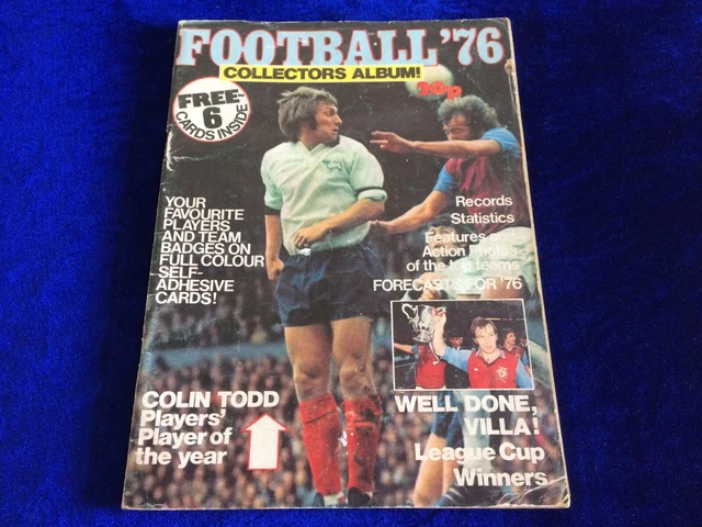 RARE VINTAGE TOP Sellers Football 76 Sticker Album - Empty 1976 £95.00 ...