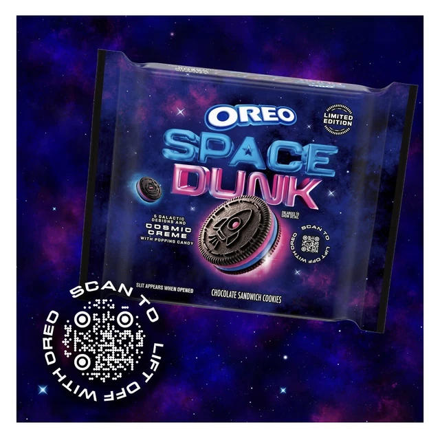 OREO SPACE DUNK Chocolate Sandwich Cookies, Limited Edition, 10.68 oz £ ...