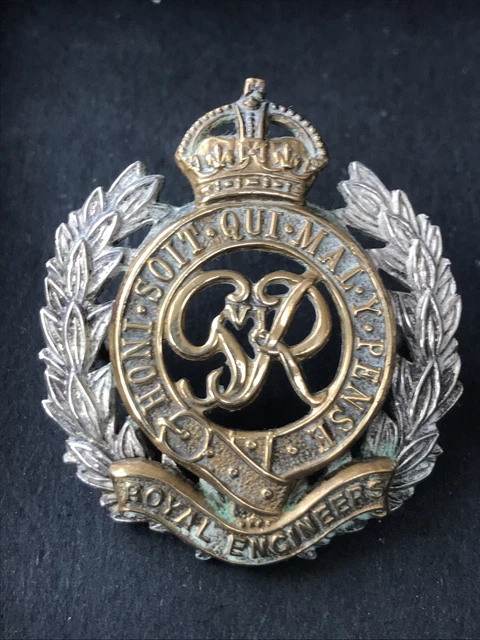 ROYAL ENGINEERS OFFICERS British Army Cap Badge WW2 £26.00 - PicClick UK