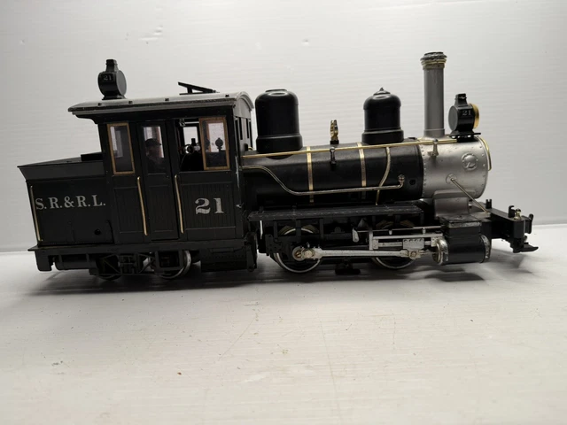 LGB #20251 SANDY River & Rangley Lakes #21 Forney Steam Locomotive with ...