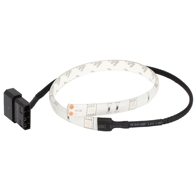 DC 12V PC Case Decor IDE 4 Pin Connector Blue Light 5050 SMD LED Lamp ...