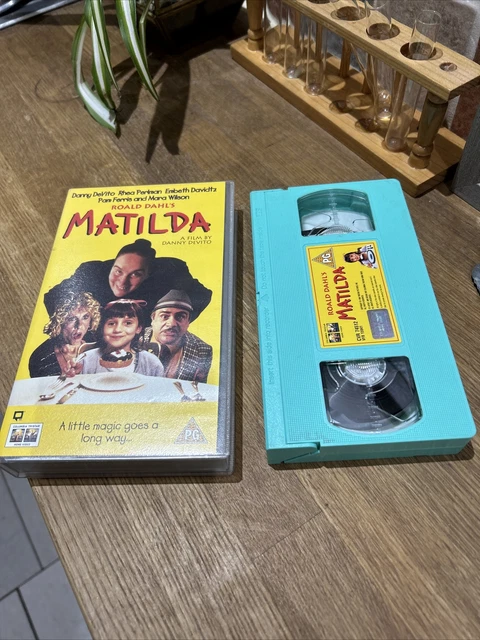 MATILDA VHS - 1996 Roald Dahl Film - RARE GREEN VHS EUR 4,15 - PicClick IT