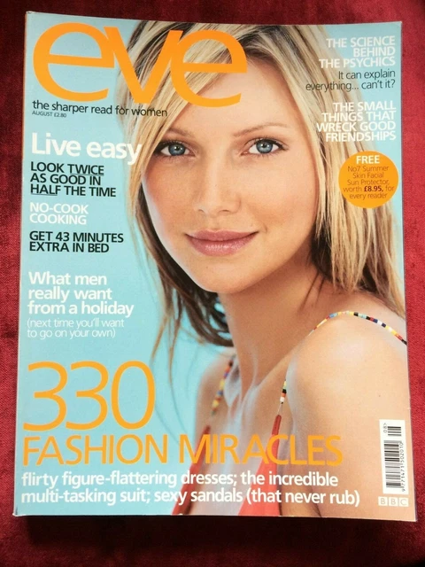 EVE MAG AUGUST-2002 Courtney Herron Bananarama Daniel Lapaine Sabrina G ...