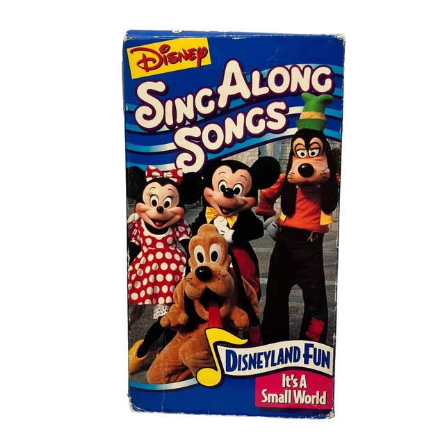 DISNEYS SING ALONG Songs - Disneyland Fun: Its a Small World VHS 1993 ...