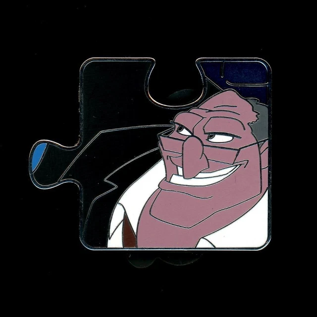 CHARACTER CONNECTION MYSTERY Puzzle Oliver and Company Bill Sykes LE ...