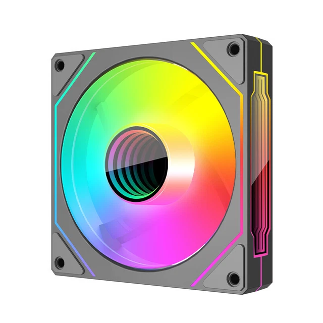 12CM ARGB 5V 3Pin 4 Pin PWM Computer Chassis Fan 800-1800 RPM Durable ...