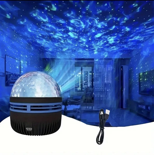 WATER RIPPLE LIGHT Effect Aurora Wave LED Projector RGB £8.50 - PicClick UK