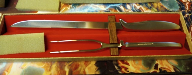 VINTAGE GERBER LEGENDARY Blades Carving Set Balmung Knife Siegfried ...