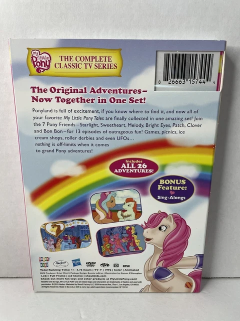 MY LITTLE PONY Tales The Complete Classic TV Series (1992) DVD New ...