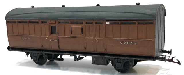 KIT BUILT PLASTIC Lner 4 Wheel Brake Van '70247' See Main Description £ ...