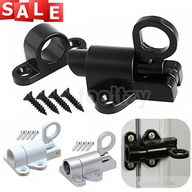 ALUMINIUM ALLOY DOOR Latch Sprung Attic Loft Ceiling Hatch Lock Catch ...