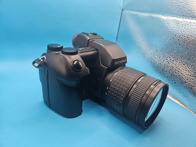 OLYMPUS CAMEDIA E-20N 5MP Digital Camera w/9-36mm F2-2.4 Lens Untested ...