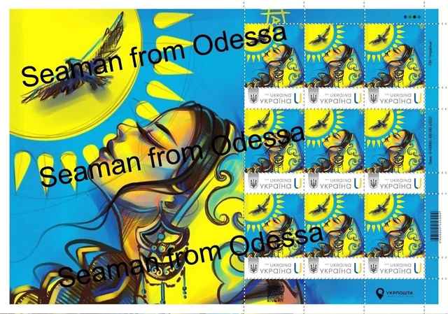 NEW RARE STAMPS War in Ukraine 2025 " Ukrainian installation "💙💛 £17.03 ...