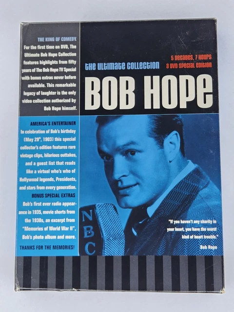 BOB HOPE THE Ultimate Collection Region 0 DVD $45.50 - PicClick AU