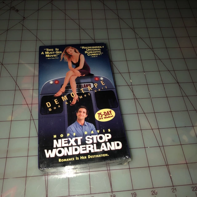 NEXT STOP WONDERLAND Sealed VHS Promo screener OOP hologram NIB Ultra ...