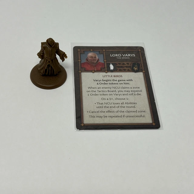 LORD VARYS MINIATURE CMON ASOIAF A Song of Ice & Fire Neutral Hero ...