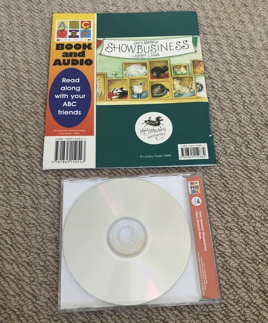 HAIRY MACLARY’S SHOW Business Book Lynley Dodd- Audio CD ReadBy Ivar ...