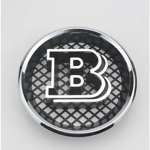 MERCEDES BRABUS B Front Bumper Grille Emblem 185mm G Class Wagon W463 ...