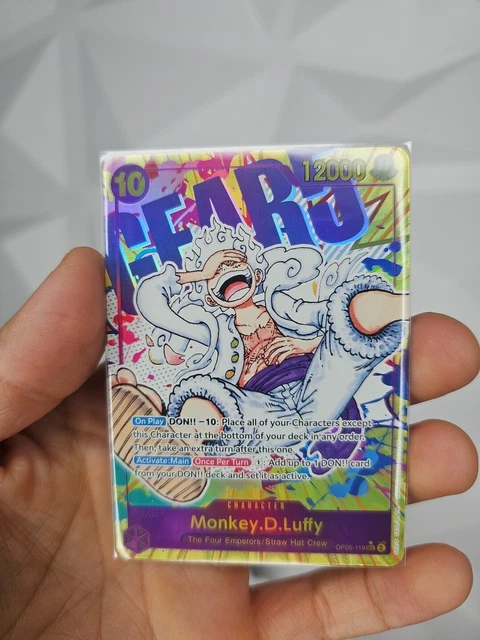 ONE PIECE TCG Awakening Of The New Era Monkey.D.Luffy OP05-119 Alt Art ... ONE PIECE TCG Awakening Of The New Era Monkey.D.Luffy OP05-119 Alt Art ...