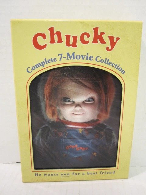 CHUCKY COMPLETE 7-MOVIE Collection DVD Chris Sarandon - Open Box/Great ...