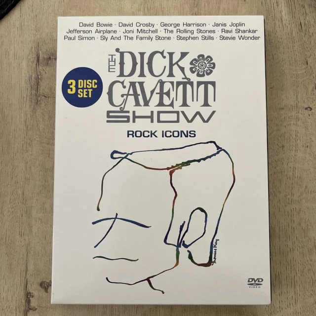 THE DICK CAVETT Show - Rock Icons - 3 DVD Set - David Bowie, George ...