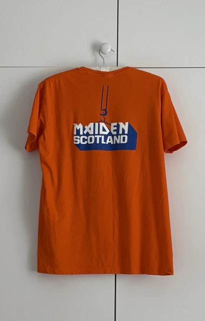 IRON MAIDEN X Irn Bru Limited Edition Maiden in Scotland T-Shirt Size L ...