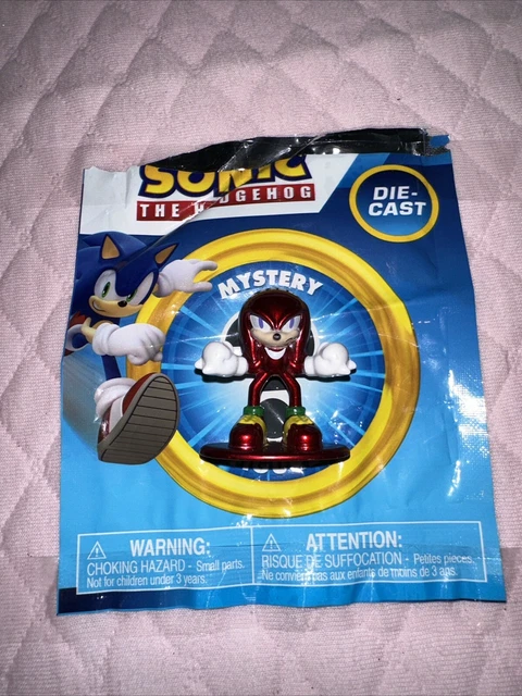 KNUCKLES SONIC THE Hedgehog Jada Nano MetalFigs Die Cast Figure Series ...