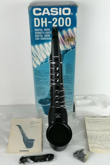 CASIO DH-200 - DIGITAL HORN - SAX MIDI - NUOVO - RARO! (Senza ...