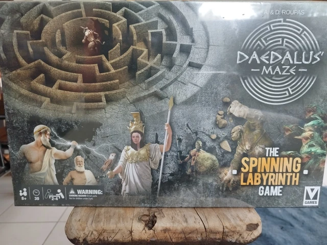 DAEDALUS MAZE THE Spinning Labyrinth Jeu De Societe V-Cubes Neuf Sous ...