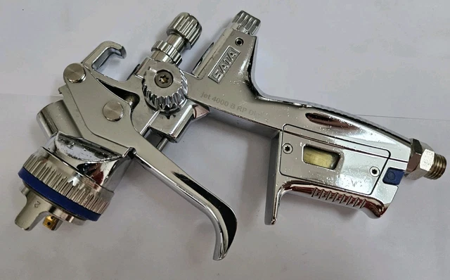 SATA SATAJET 4000 b spray gun 1.2 RP with Brand New spraygun Cup / Pot ...