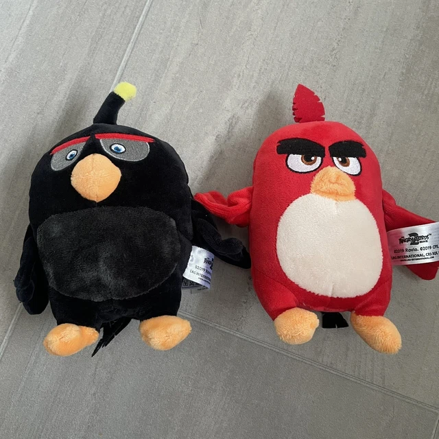 THE ANGRY BIRDS 2 Movie Red Bird & Bomb 7” Plush Soft Toy 2019 £4.99 ...