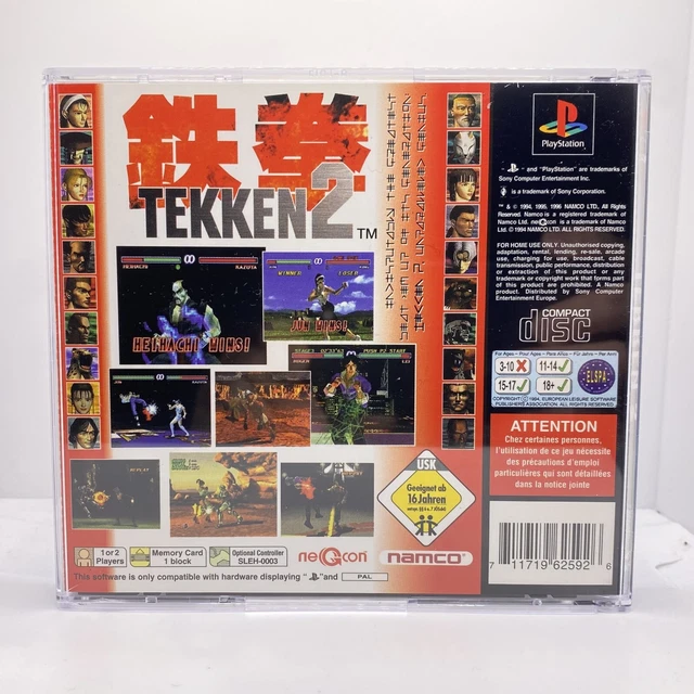 TEKKEN 2 PS1 Jeu Ps1 Jeux Video Games Console Playstation 1 Pal EUR 45 ...